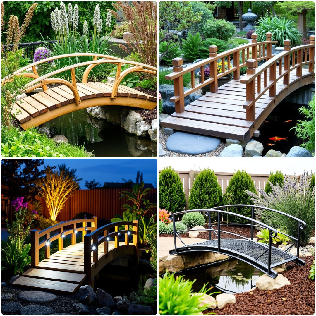 15 Garden Bridge Ideas for Every Landscape