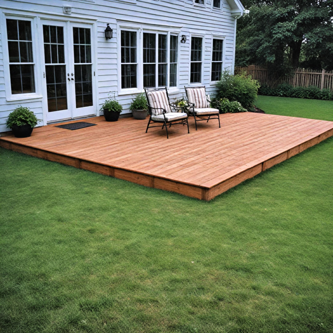 25 Ground-Level Deck Ideas for Year-Round Enjoyment