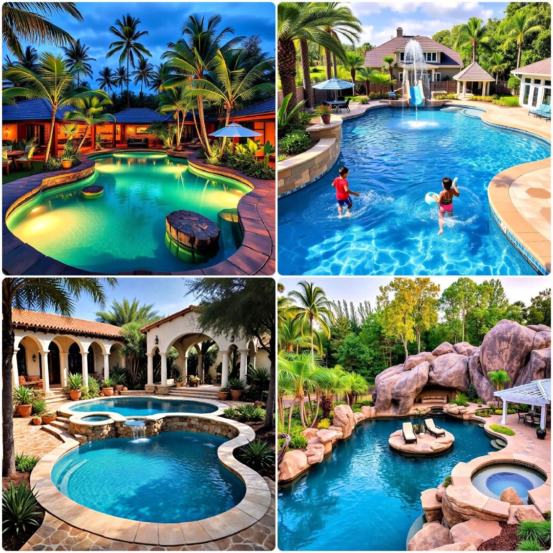 15 Lagoon Pool Ideas for A Natural and Serene Look
