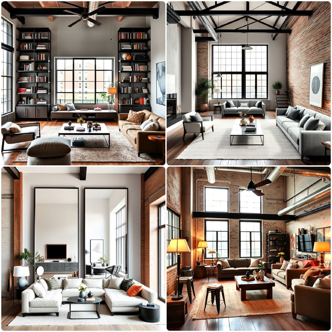 25 Loft Living Room Ideas for A Chic Look