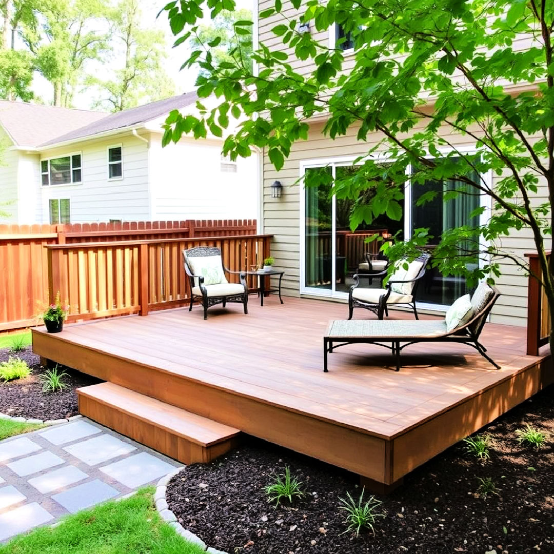 25 Ground-Level Deck Ideas for Year-Round Enjoyment