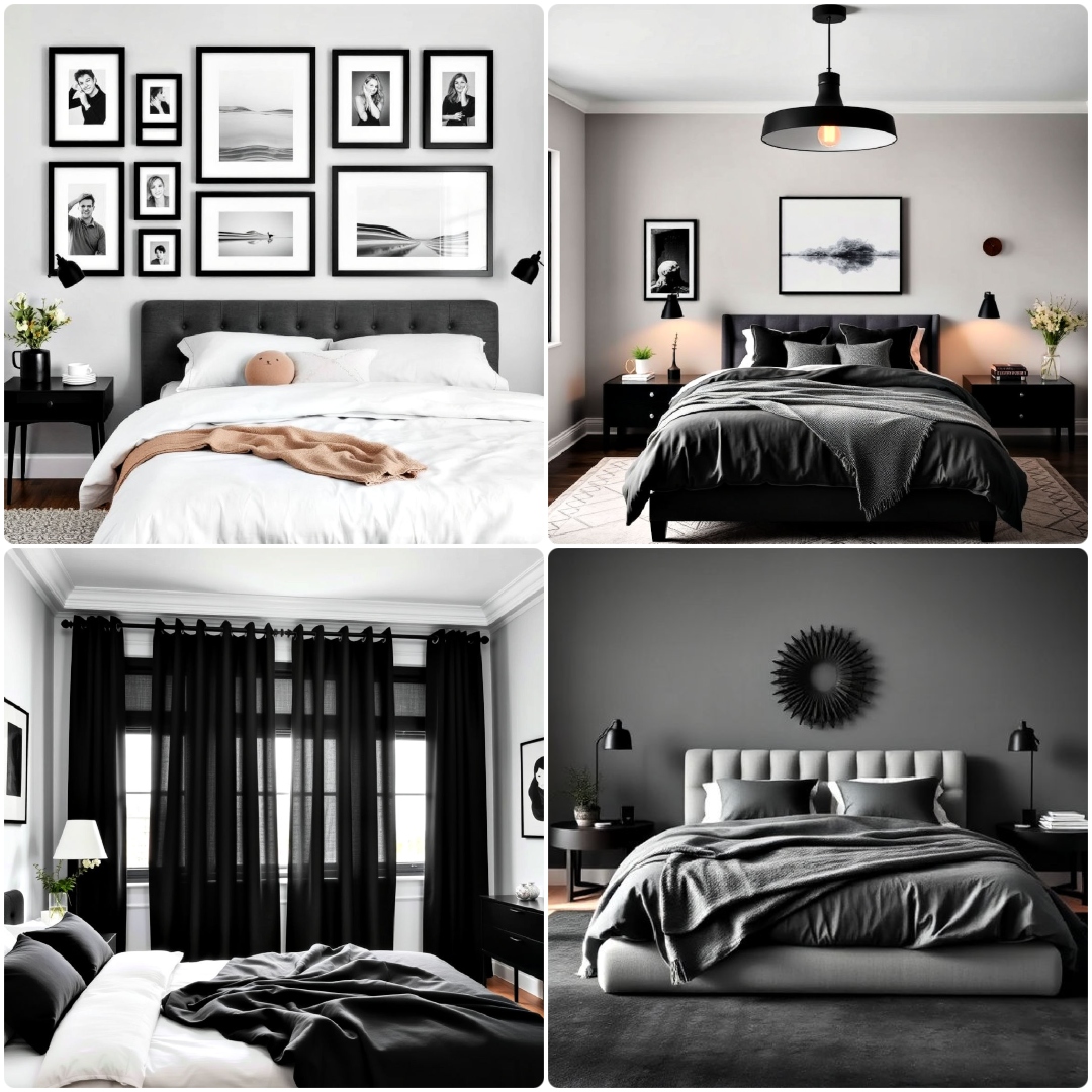 20 Matte Black Bedroom Ideas for A Dramatic Look