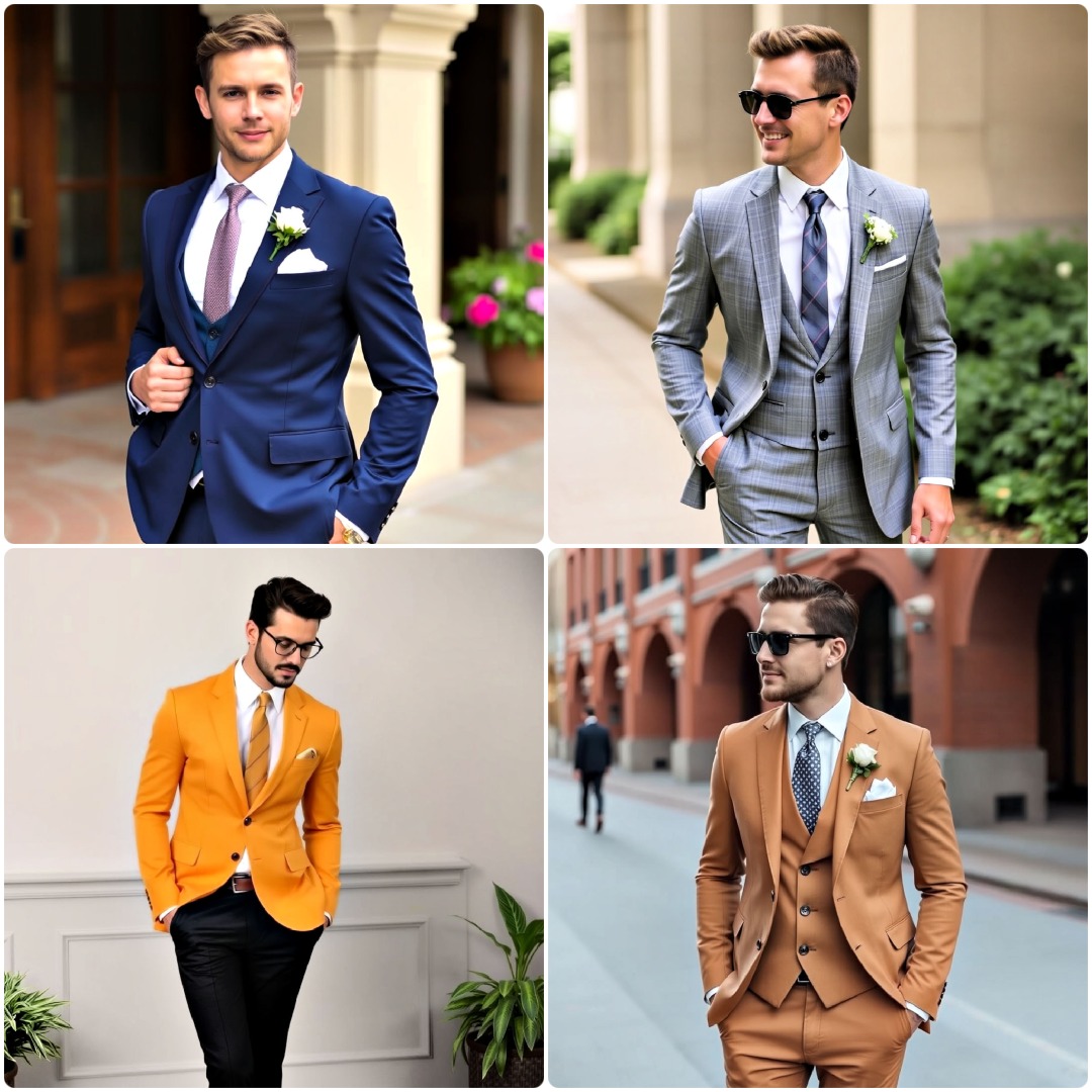 25 Men's Wedding Outfit Ideas for Every Season