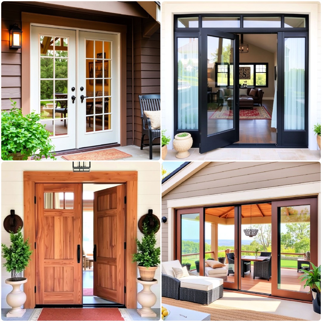 20 Patio Door Ideas for A Stylish and Functional Entrance