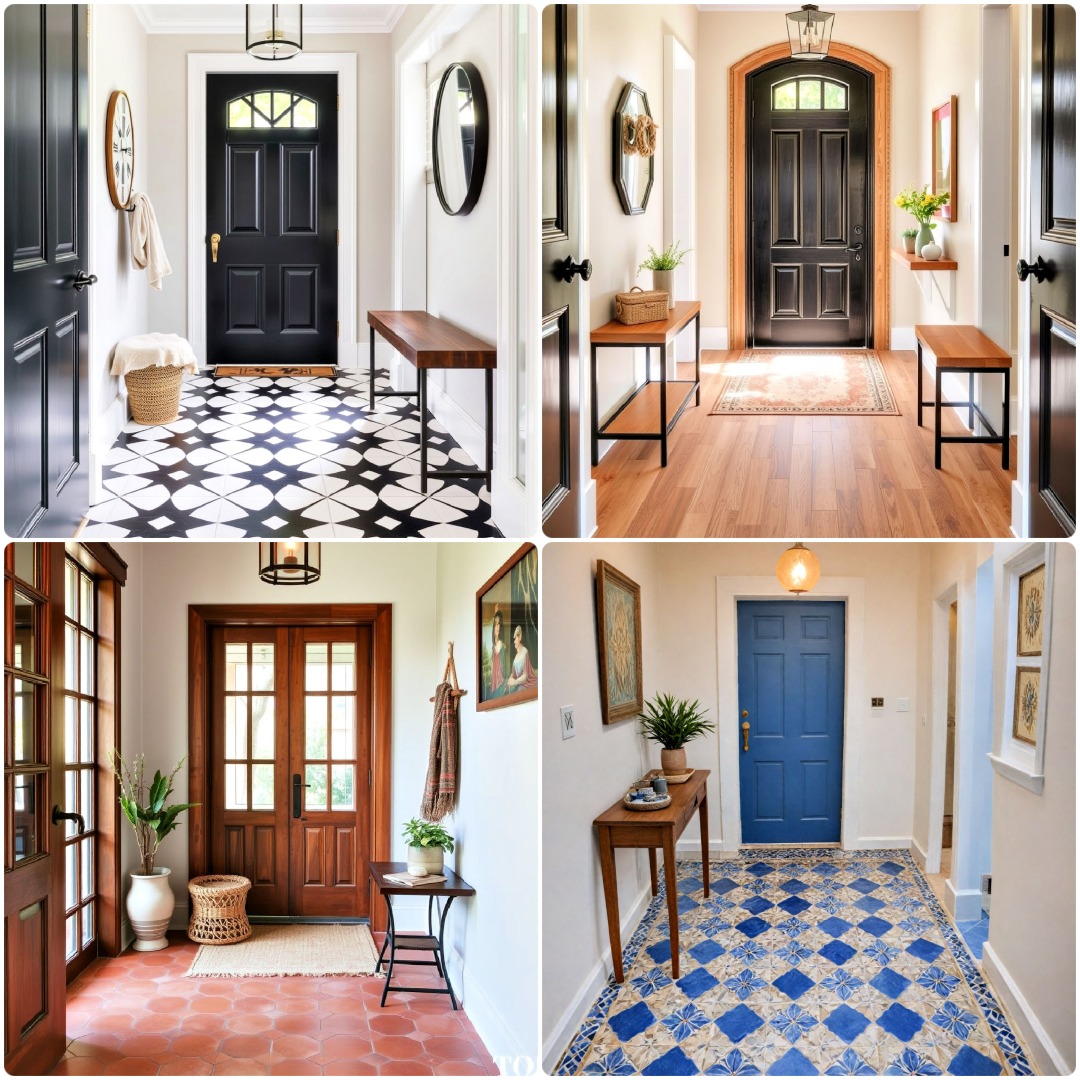 15 Small Entryway Foyer Tile Ideas You Can Copy