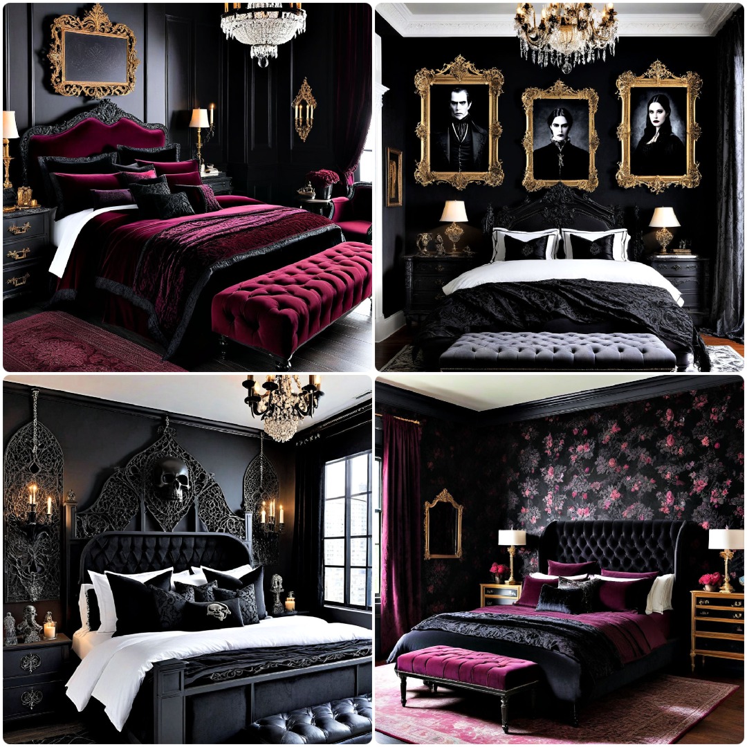 15 Vampire Bedroom Ideas You Can Copy