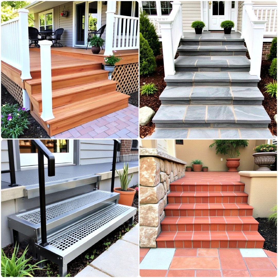 25 Patio Steps Ideas for An Elegant Outdoor Space