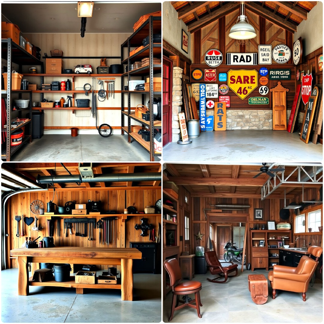 20 Rustic Garage Ideas for A Cozy, Country Look