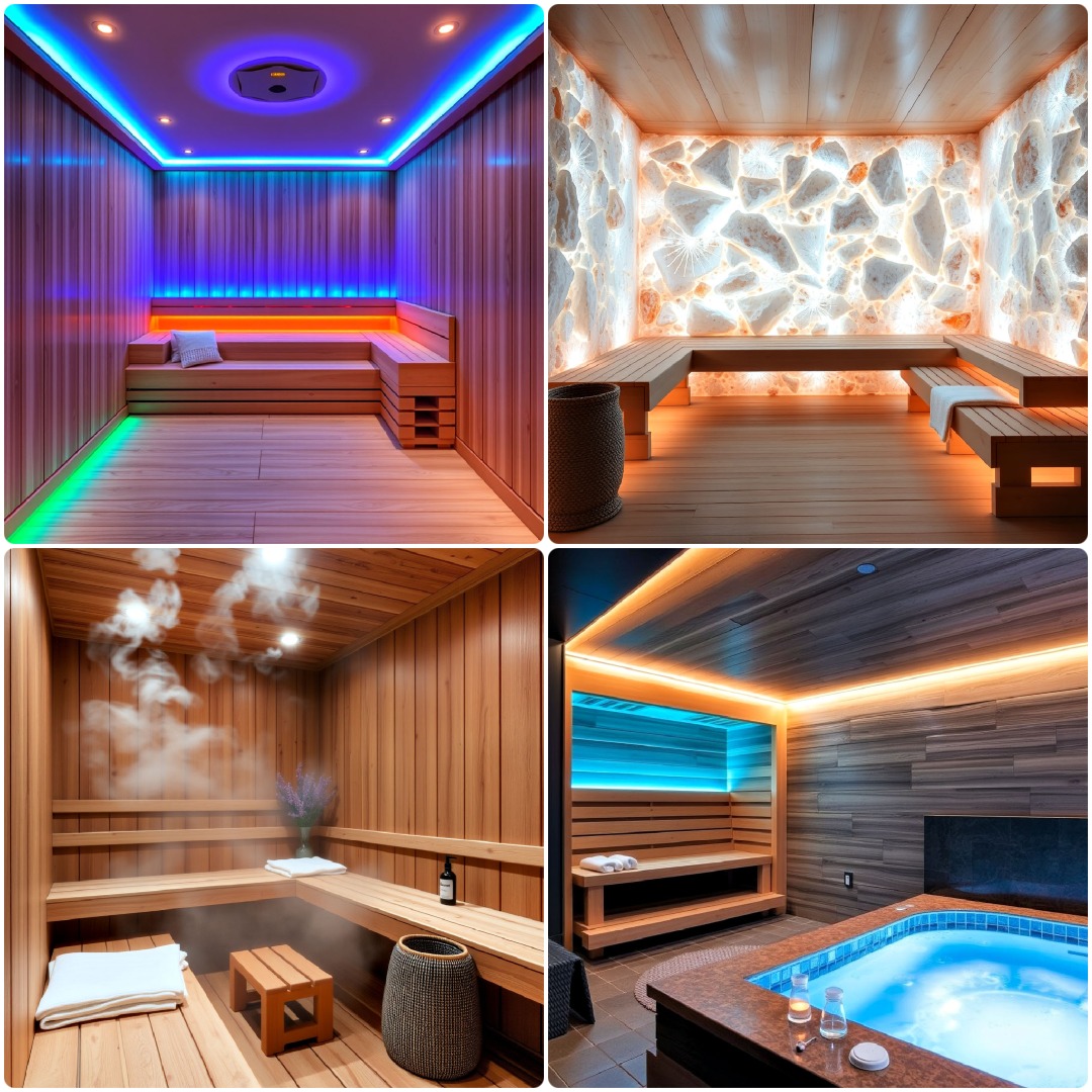 15 Sauna Room Design Ideas for A Luxurious Spa Experience