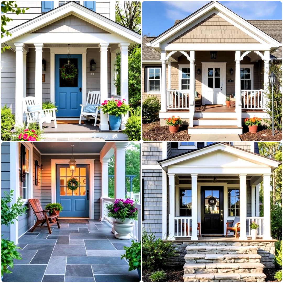 20 Small Cape Cod Front Porch Ideas To Boost Curb Appeal