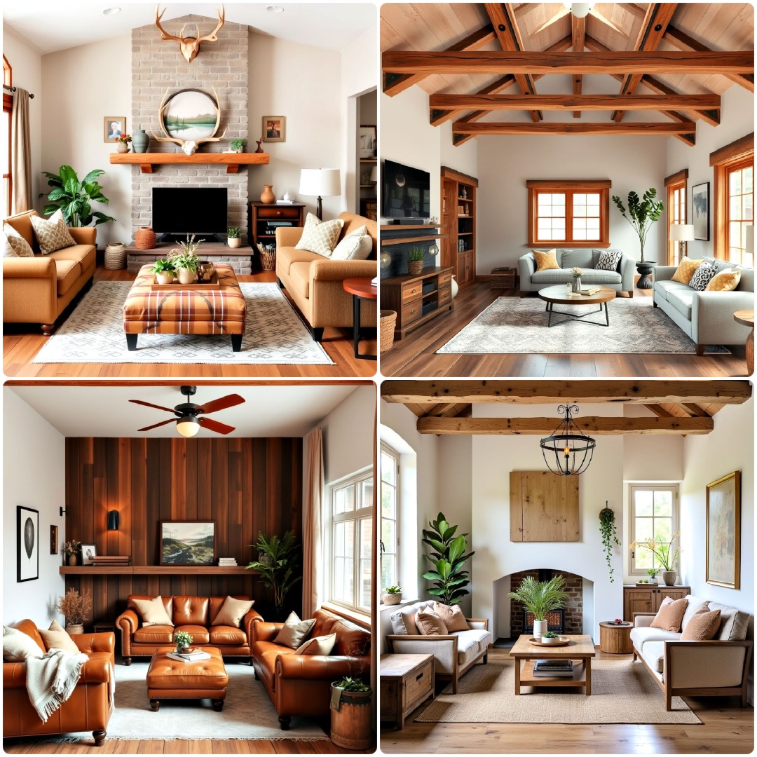 20 Rustic Living Room Ideas for Small Spaces to Copy