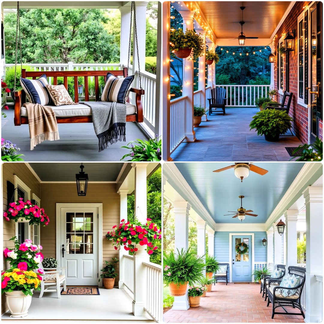 25 Southern Front Porch Ideas for Charm and Comfort