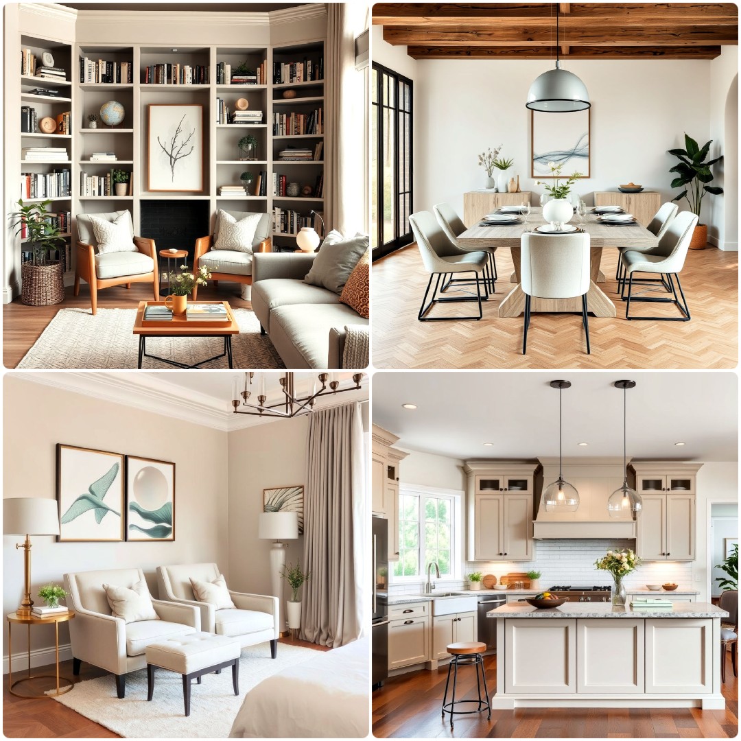 25 Greige Interior Design Ideas for A Sophisticated Look