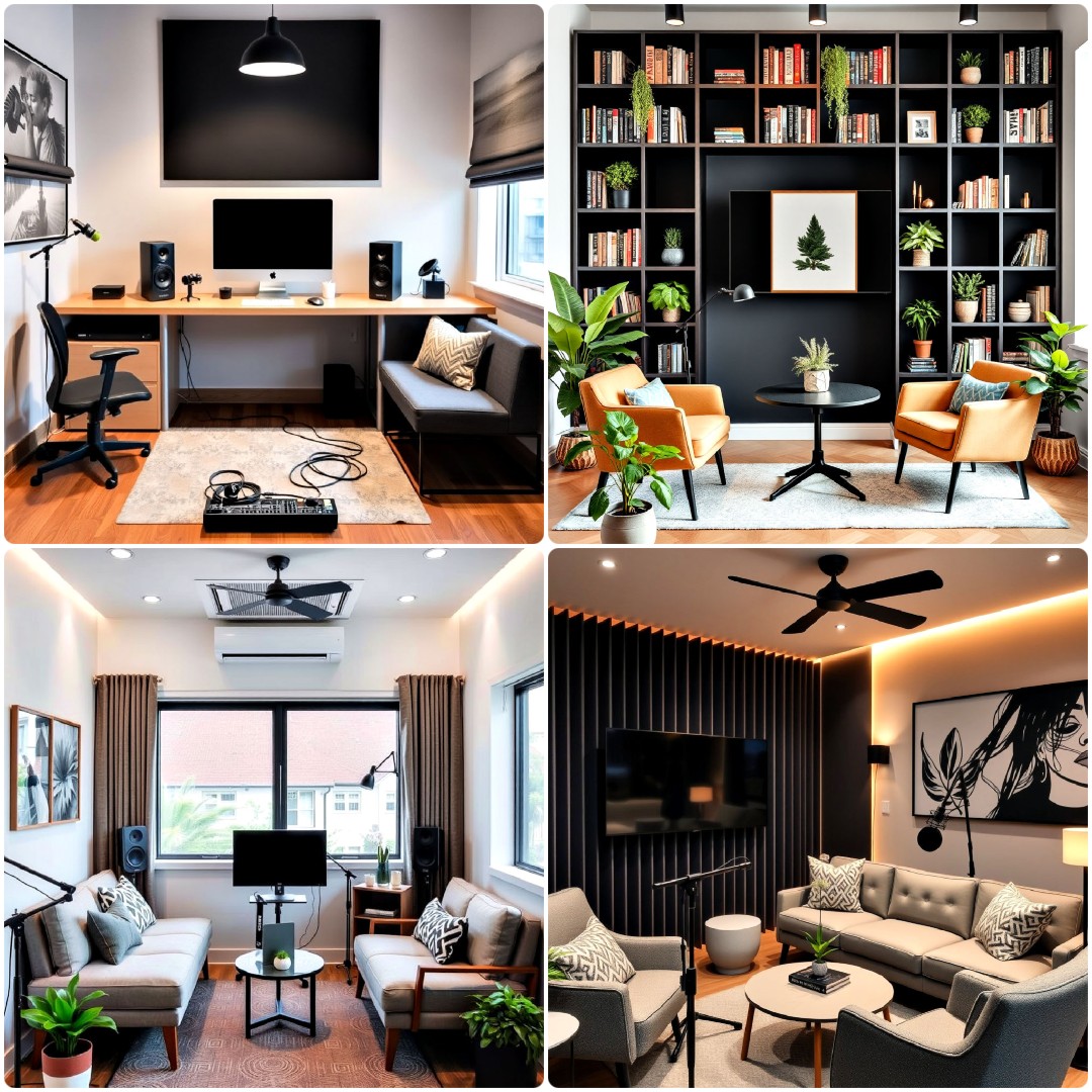 25 Podcast Room Ideas for A Professional Setup