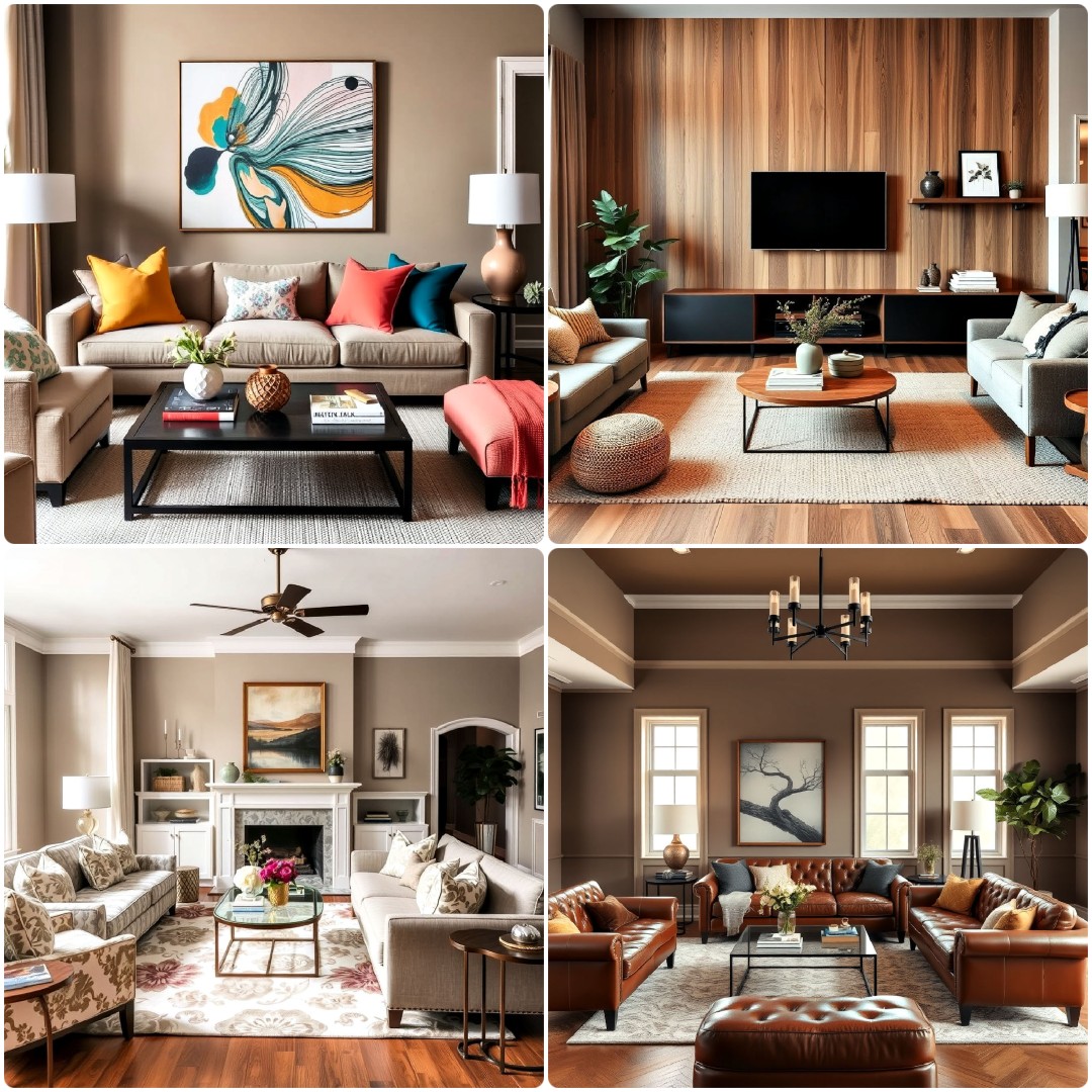15 Taupe Living Room Ideas for A Cozy, Modern Space