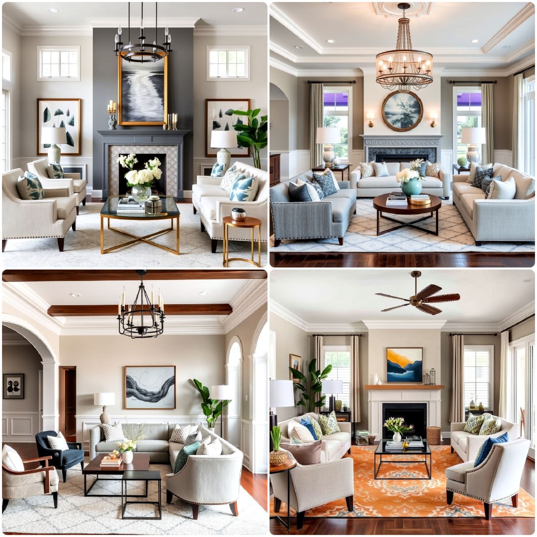 40 Transitional Living Room Ideas You Can Consider