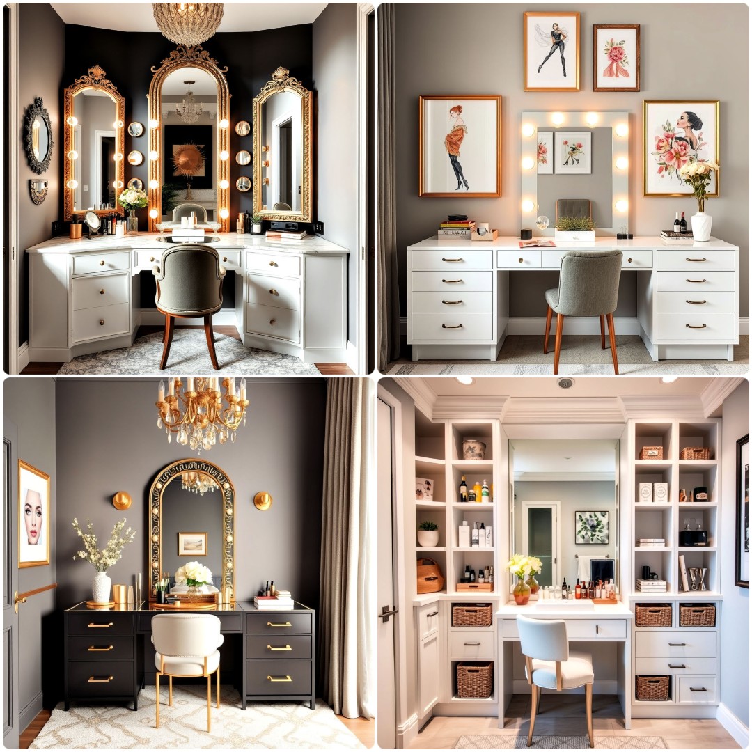 25 Vanity Room Ideas for A Glamorous Setup