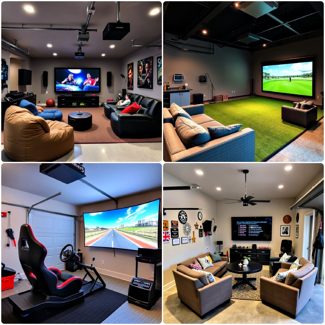 25 Garage Game Room Ideas for Ultimate Fun