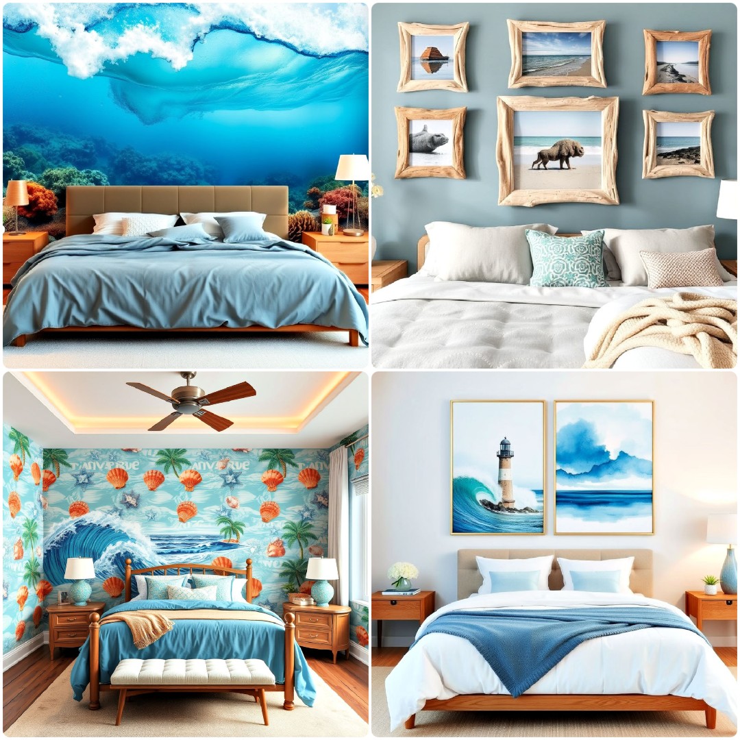 40 Ocean-themed Bedroom Ideas for Beachy Vibes