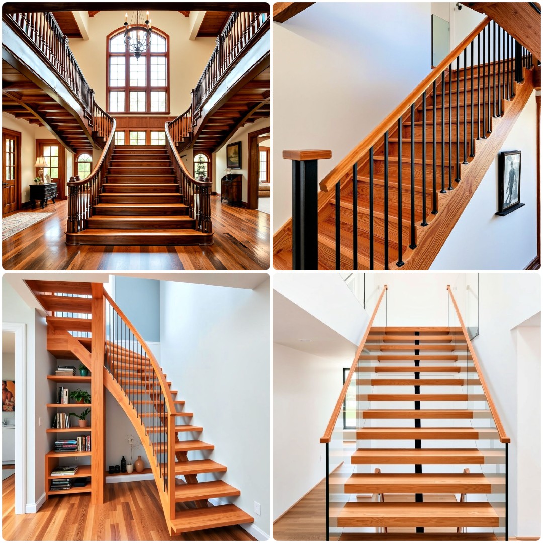 25 Wood Stairs Ideas You’ll Want to Copy